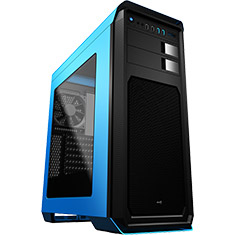 Buy Aerocool Aero-800 Super Mid Tower Case with Window Blue [AER-800-BL ...