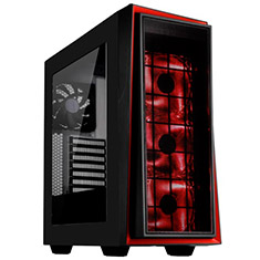 Buy SilverStone Redline RL06 Pro Case Black Red [SST-RL06BR-PRO] | PC ...