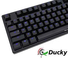 Buy Ducky One Blue LED Mech Keyboard Cherry Silver [DKON1508S-PUSADAAB1 ...