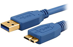 Buy Astrotek Data Charge Cable USB 3.0 Type A Male to Micro B 1m [CBAT ...