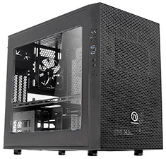 Buy Thermaltake Core X1 ITX Cube Chassis - Open Box [EXD-CA-1D6-00S1WN ...