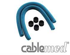 Buy CableMod AIO Sleeving Kit for Corsair Hydro Light Blue [CM-ASK ...