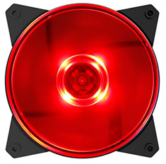 Buy Cooler Master MasterFan MF120L 120mm Red LED Fan [R4-C1DS-12FR-R1 ...