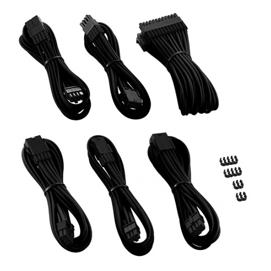 Buy CableMod PRO ModMesh Cable Extension Kit Black [CM-PCAB-BKIT-NKK ...