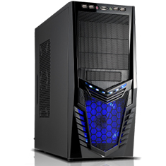 Buy CaseCom KM9319 Fighter Mid Tower Case [KM9319] | PC Case Gear Australia