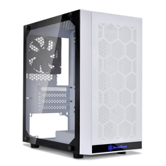 Buy SilverStone Precision PS15 TG mATX Case White [SST-PS15W-G] | PC ...