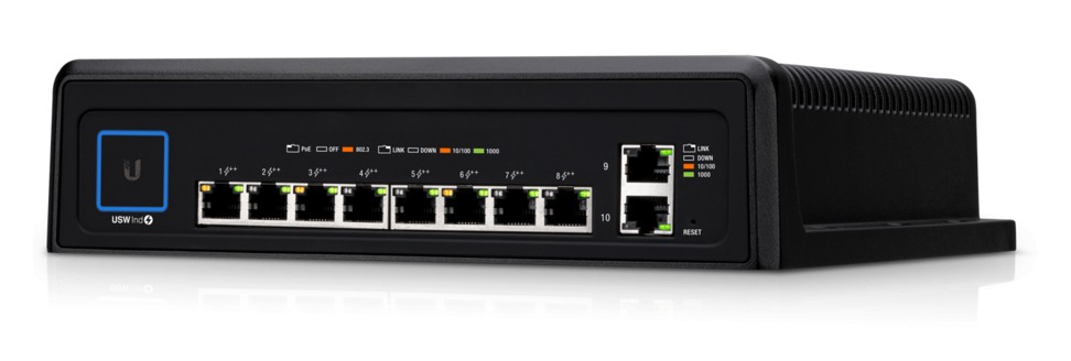 Buy Ubiquiti UniFi Industrial 10 Port Managed Switch [USW-INDUSTRIAL ...