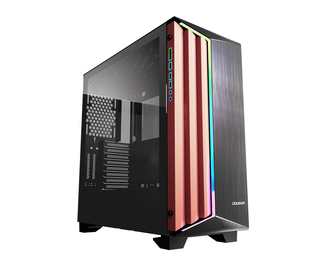 Buy Cougar DarkBlader S RGB TG Full Tower Case Black [CGR-DARKBLADER-S ...