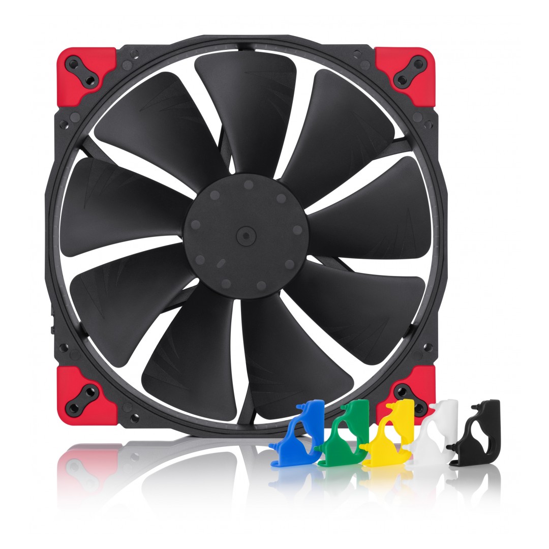 Buy Noctua NF-A20 200mm PWM 800RPM Chromax Fan [NF-A20-PWM-CH-BK-S ...
