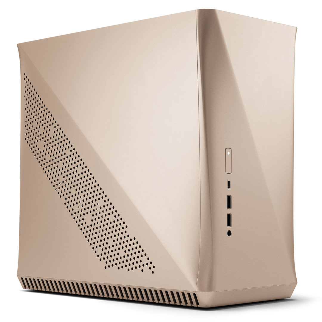 Buy Fractal Design Era ITX Case Gold [FD-CA-ERA-ITX-CHP] | PC Case Gear ...