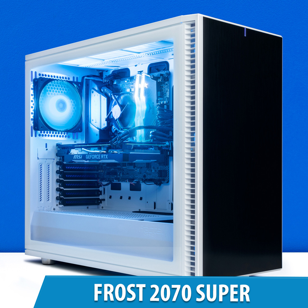 PCCG Frost 2070 Super Gaming System [PCCG-FRACTAL2070S] : PC Case Gear