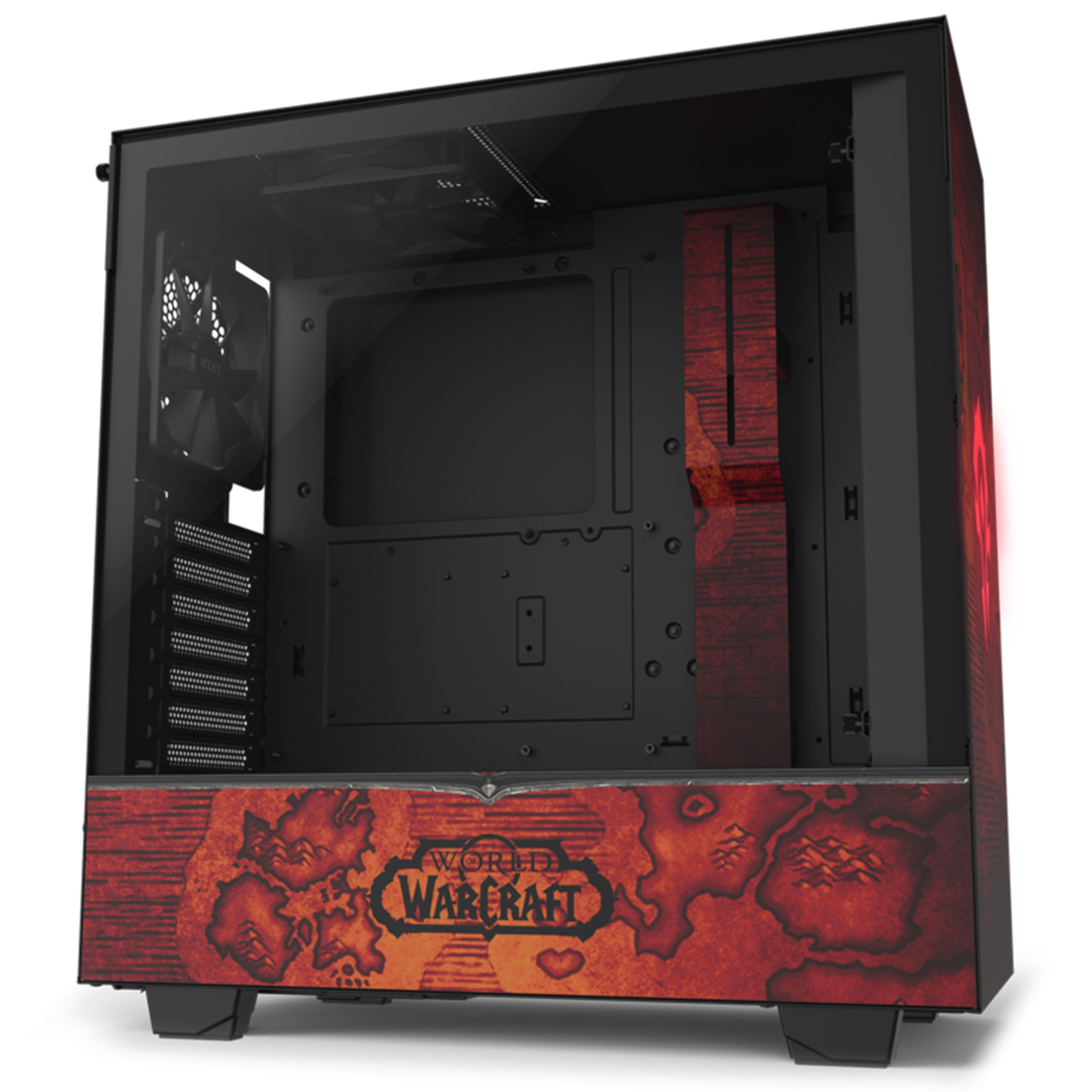 Buy NZXT H510 Mid Tower Case Limited Edition WoW Horde [CA-H510B-WH ...