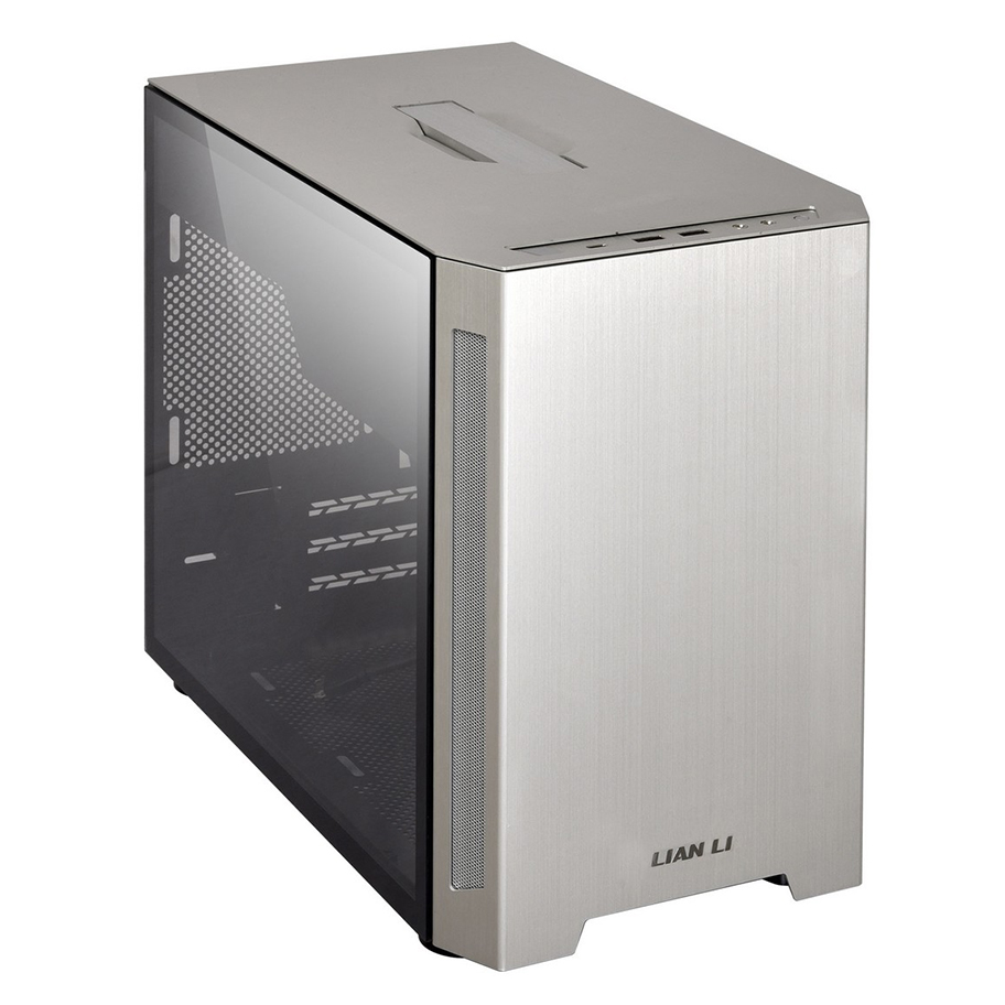Buy Lian Li PC-TU150 Mini ITX Tempered Glass Case Silver [PC-TU150-WA ...