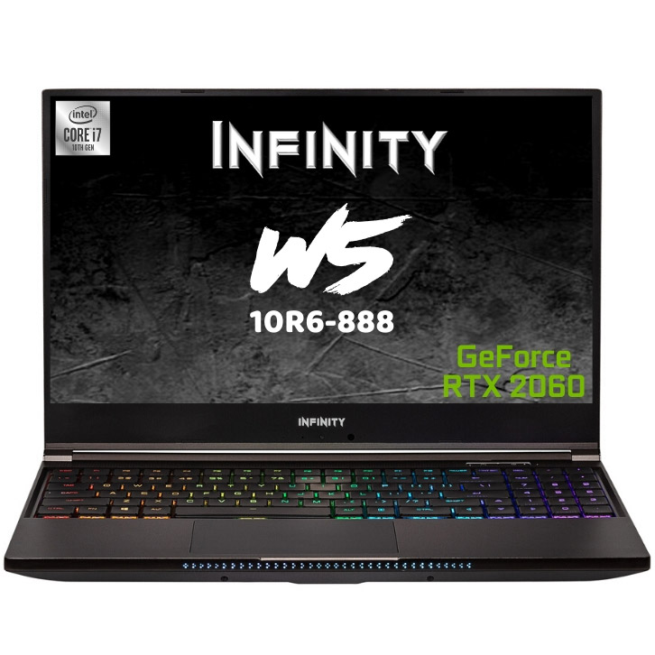 Buy Infinity W5 Core i7 RTX 2060 15.6in 240Hz Laptop [888] [INFINITY-W5 ...