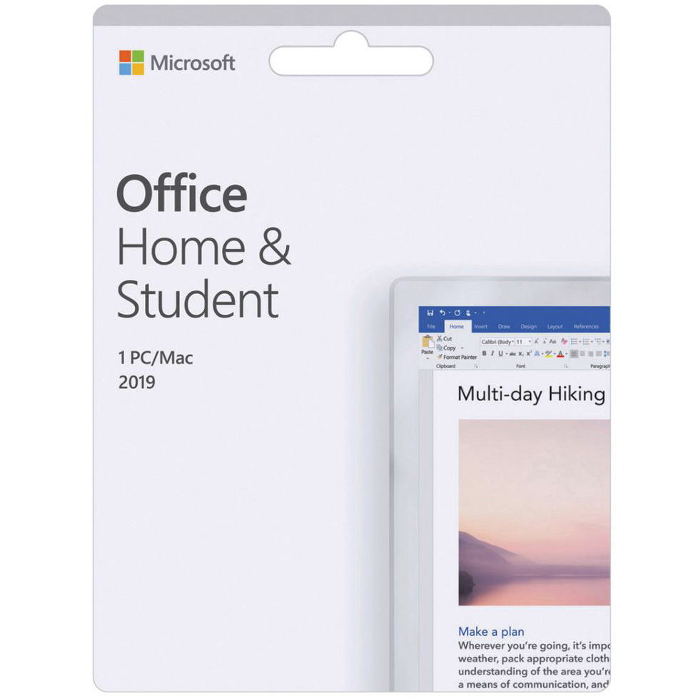 Buy Microsoft Office 2019 Home and Student Medialess Retail [79G-05142 ...