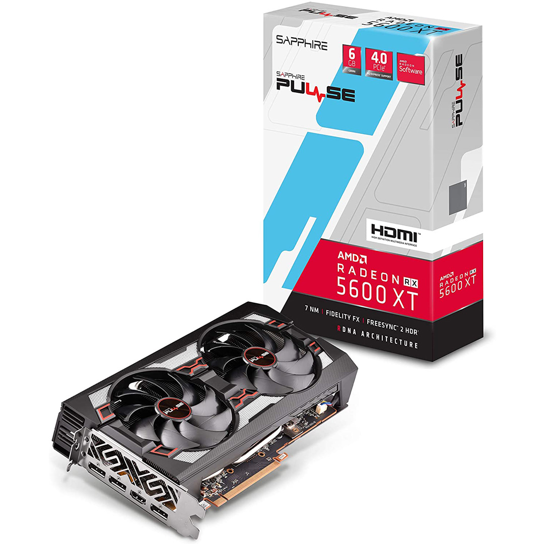 Buy Sapphire Radeon RX 5600 XT Pulse 6GB [11296-01-20G] | PC Case Gear ...
