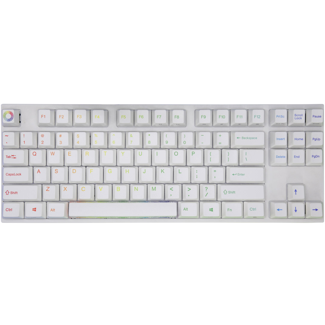 Buy Varmilo Double Rainbow TKL RGB Mechanical Keyboard MX Red [VA87MI1T ...