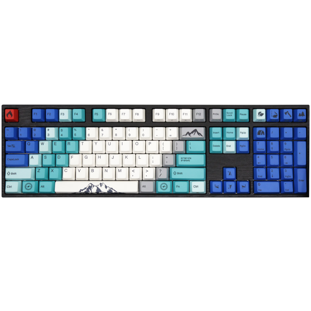 Buy Varmilo Summit White LED Mechanical Keyboard MX Silver [VA108MS2W ...