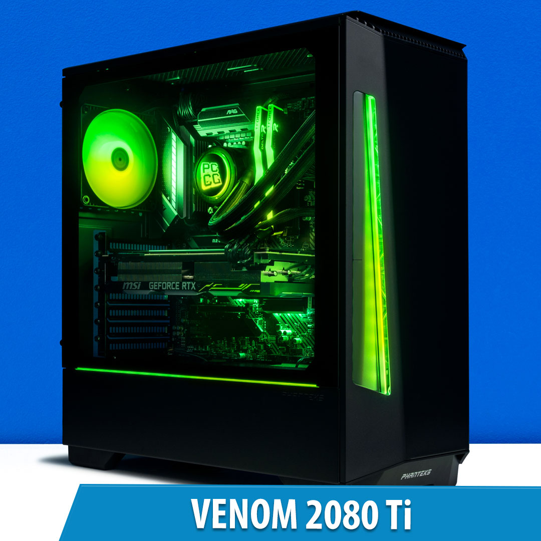Buy PCCG Venom 2080 Ti Gaming System [PCCG-P360X28T] | PC Case Gear ...