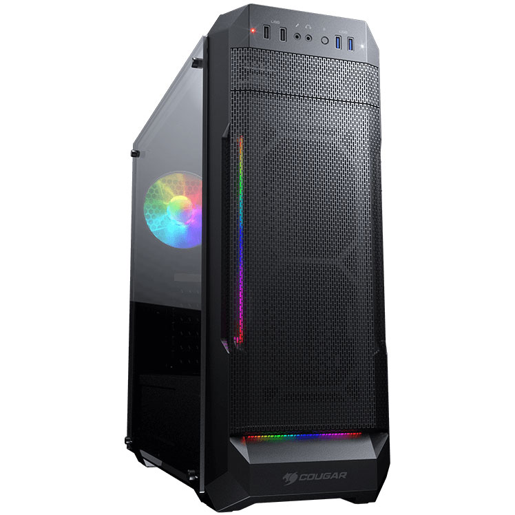 Buy Cougar MX331 Mesh-G Tempered Glass A-RGB Mid Tower Case [MX331-MESH ...