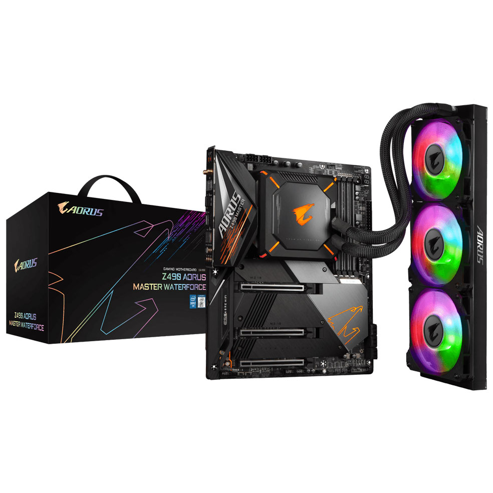Buy Gigabyte Z490 Aorus Master Waterforce Motherboard [Z490-AORUS ...