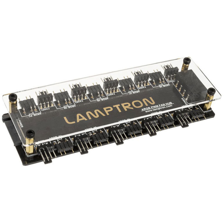 Buy Lamptron SP901 ARGB PWM Fan And RGB Controller [LAMP-SP901] | PC ...