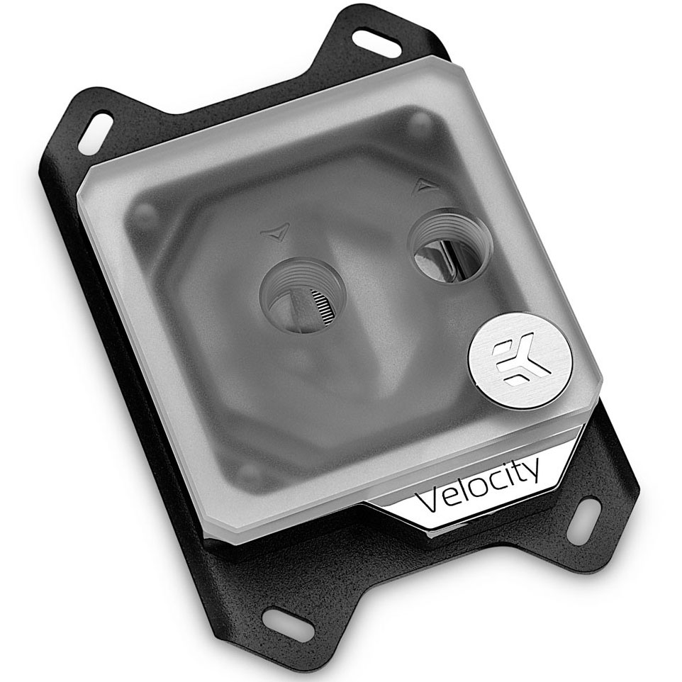 Buy EK Quantum Velocity DRGB AMD Nickel Frosted Plexi Water Block ...