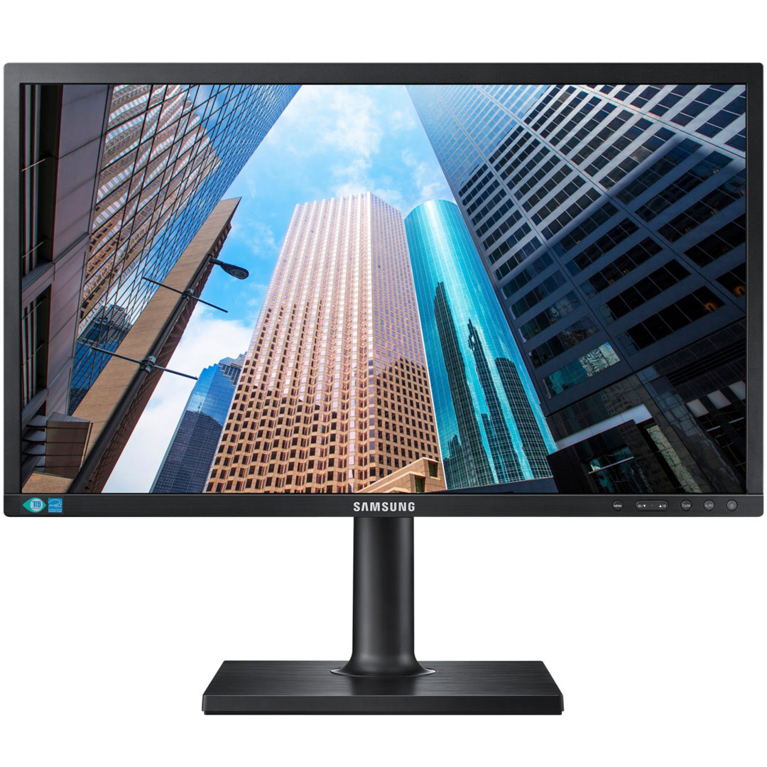 Buy Samsung LS24E65KBWV/XY FHD+ PLS 24in Business Monitor [LS24E65KBWV ...