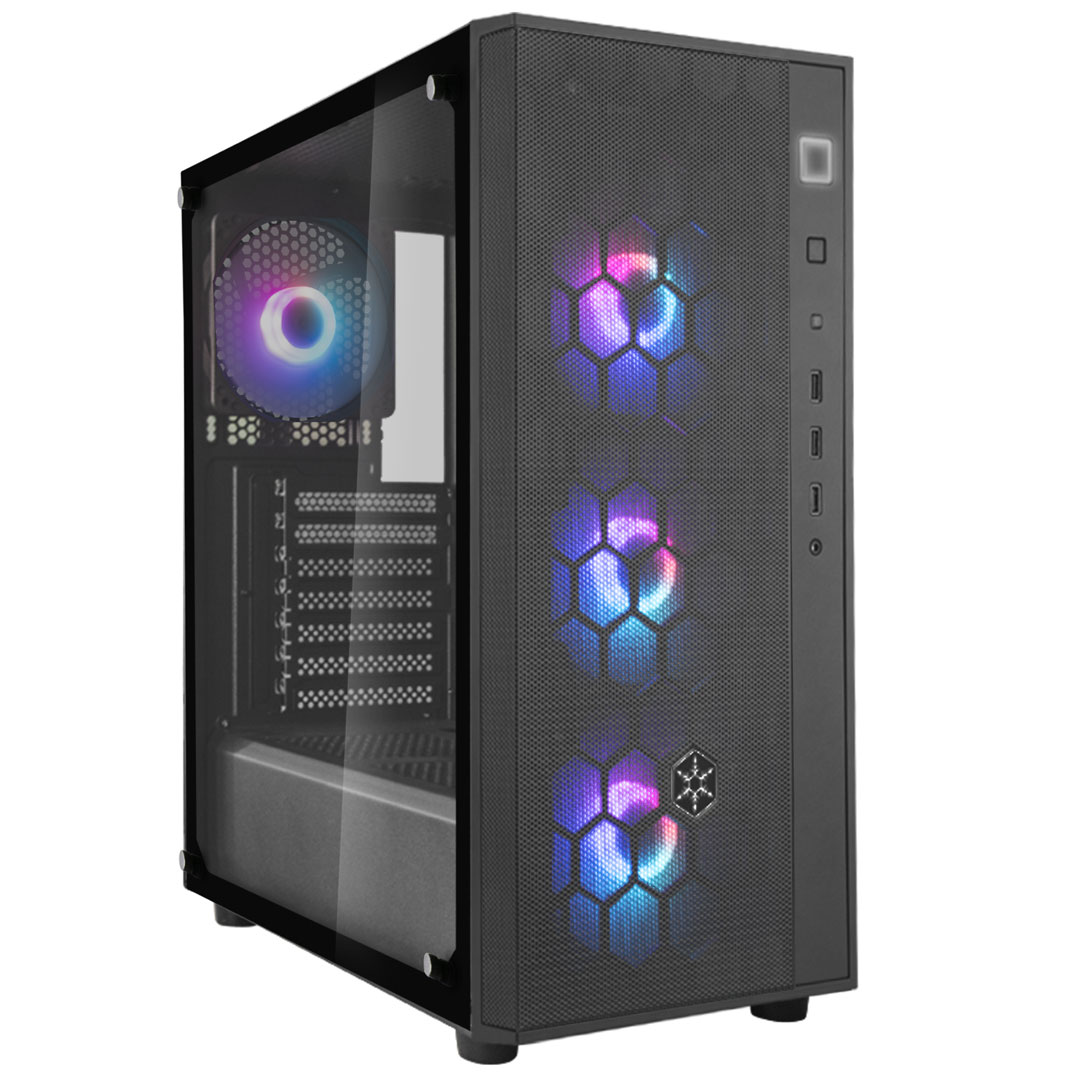 Buy SilverStone Fara R1 Pro ARGB Tempered Glass Case [SST-FAR1B-PRO ...