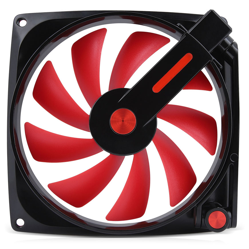 Buy InWin Mars Multi-Functional 120mm Case Fan Red [IW-MARS-RED] | PC ...