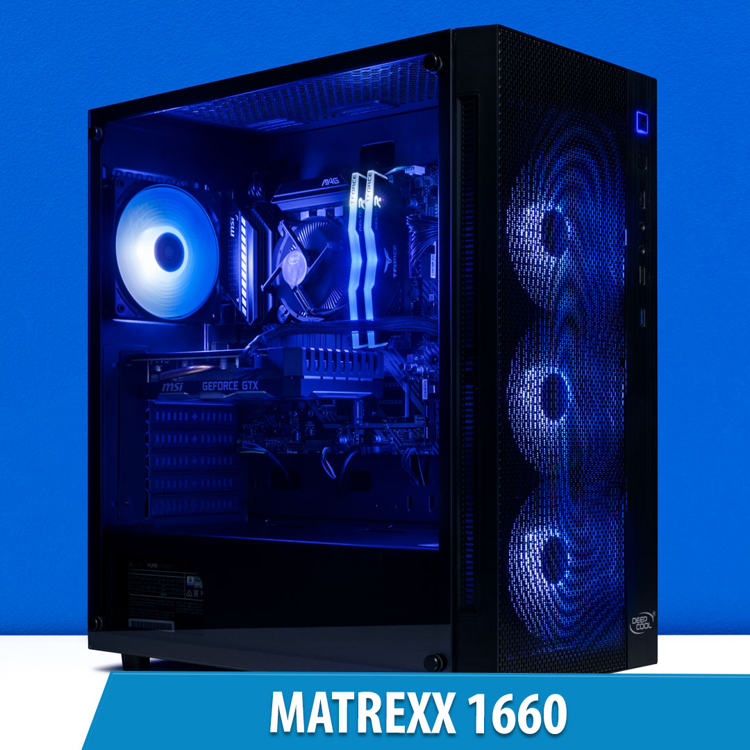 Buy PCCG Matrexx 1660 Gaming System [PCCG-MTX16602] | PC Case Gear ...