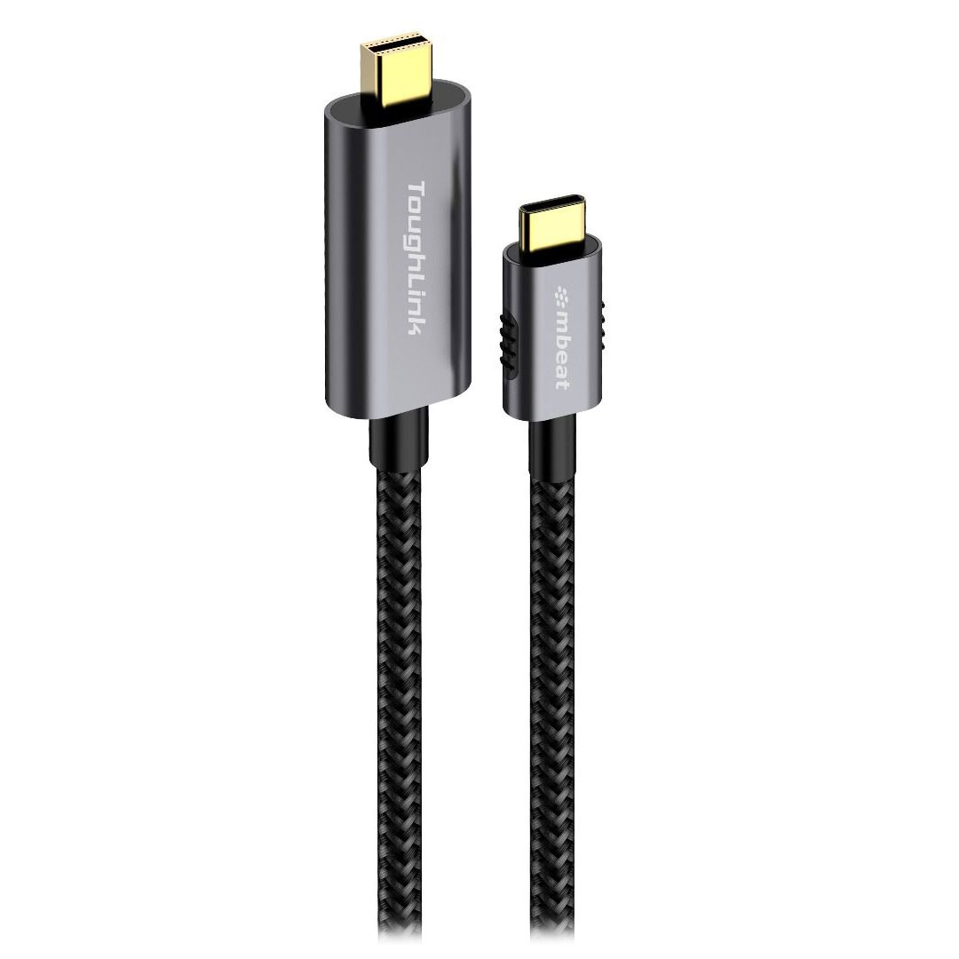 Buy mbeat Toughlink Braided USB-C to Mini DisplayPort Cable 1.8m [MB ...