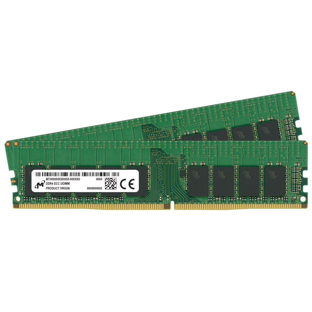 Buy Crucial ECC UDIMM 16GB (2x8GB) 2666MHz CL19 DDR4 [MTA18ASF2G72AZ ...