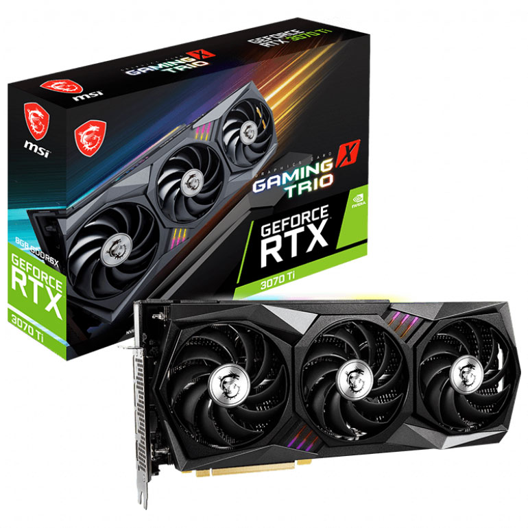 Buy MSI GeForce RTX 3070 Ti Gaming X Trio 8GB [RTX-3070-TI-GAMING-X ...