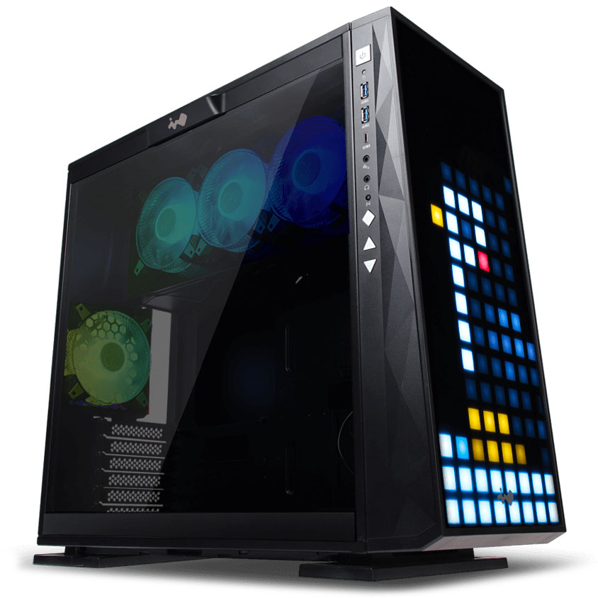 Buy InWin 309 Gaming Edition Tempered Glass Case Black [309-GE-BLACK ...