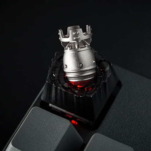 Buy ZOMOPLUS Aluminium Keycap Atomic Bomb [0759663284936] | PC Case ...