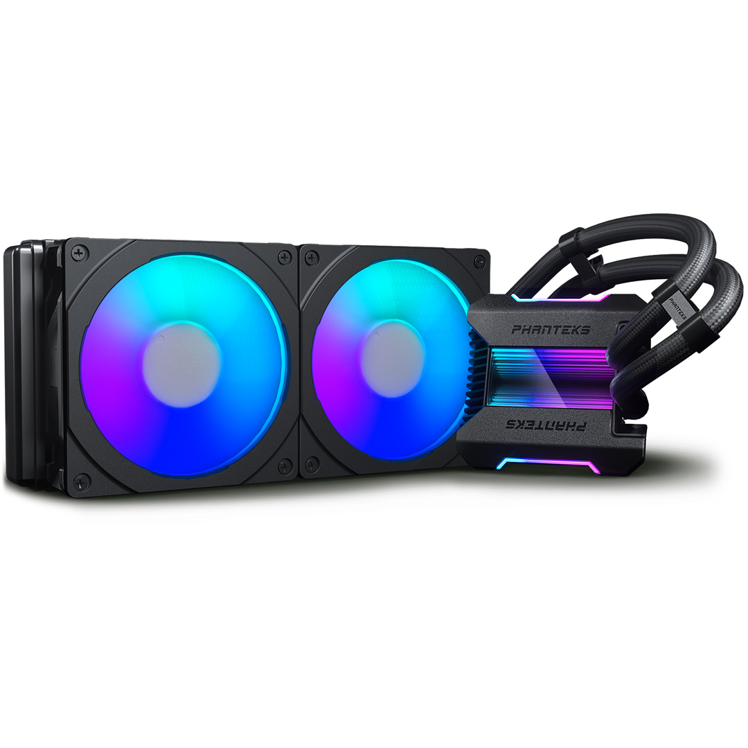 Buy Phanteks Glacier One 240MPH D-RGB AIO Liquid CPU Cooler Black [PH ...
