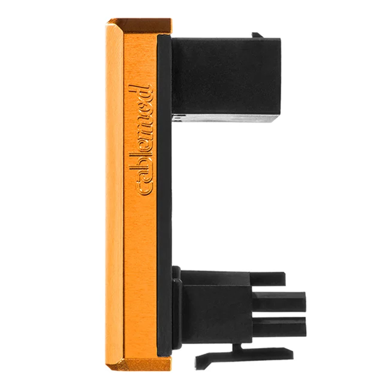 Buy CableMod 12VHPWR 180 Degree Angled Adapter Variant B Orange [CM-ADT ...
