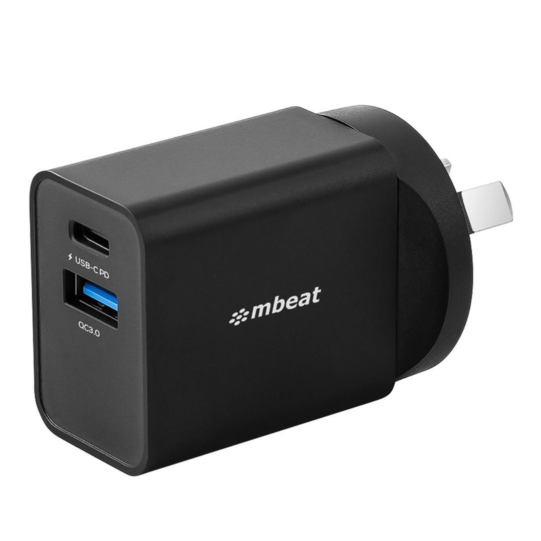 Buy Mbeat Gorilla Power Dual Port 18W USB-C PD & QC 3.0 Charger [MB ...