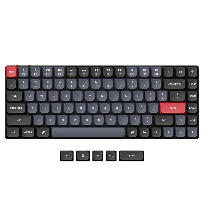 Buy Keychron K3 Pro QMK/VIA Wireless Mech Custom Keyboard Blue [K3P-H2 ...