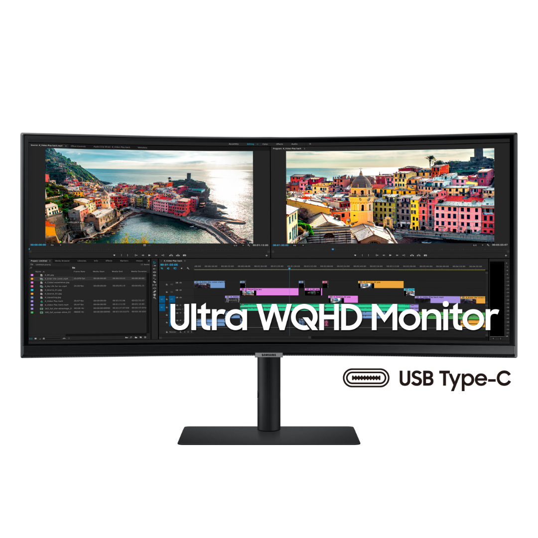 Buy Samsung ViewFinity S65UB WQHD 100Hz 34in Curved Monitor ...