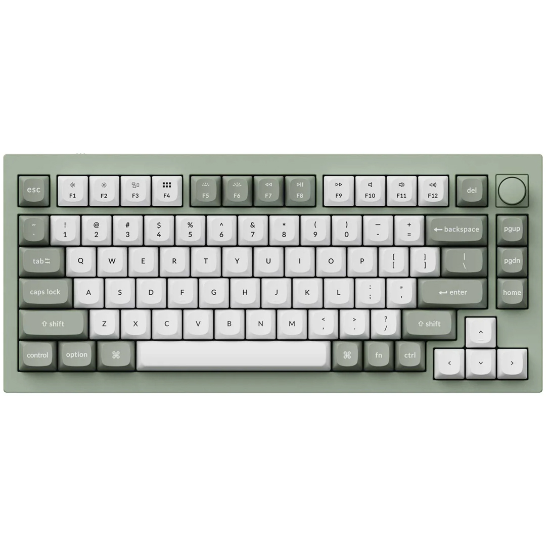 Buy Keychron Q1 QMK Mech Custom Keyboard V2 Green [Q1-W3] | PC Case ...