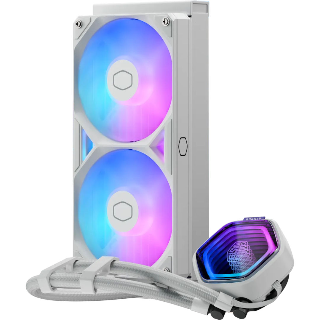 Buy Cooler Master MasterLiquid 240 Atmos II ARGB AIO CPU Cooler White [MLX-D24M-A25SZ-RW] | PC ...