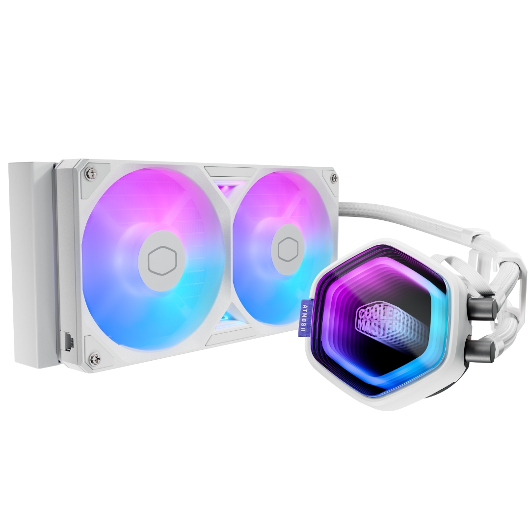 Buy Cooler Master MasterLiquid 240 Atmos II ARGB AIO CPU Cooler White ...
