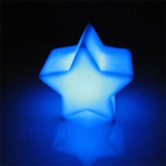 Buy Star Shaped Colour Changing LED Lamp [30381] | PC Case Gear Australia