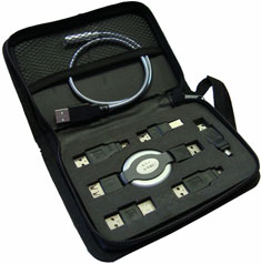 Buy Travel Easy Cable Bag with USB Light [5434] | PC Case Gear Australia