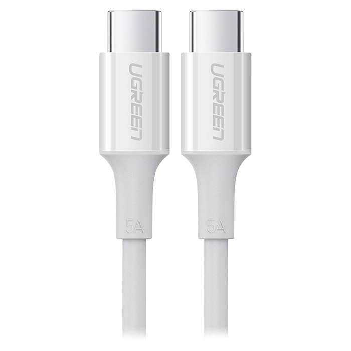 Buy Ugreen USB-C 2.0 Cable 2m White [60552] | PC Case Gear Australia