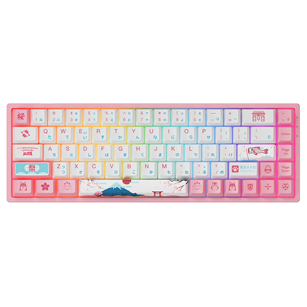 Buy Akko World Tour Tokyo R2 Keyboard 3068S RGB Gateron Yellow ...
