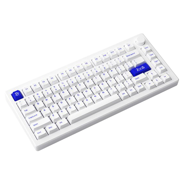 Buy Akko MOD007 PC Blue on White Hot-Swap CS Piano Keyboard ...