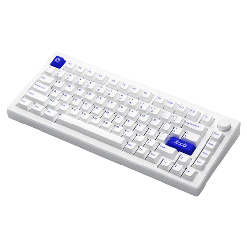 Buy Akko MOD007 PC Blue on White Hot-Swap CS Piano Keyboard ...